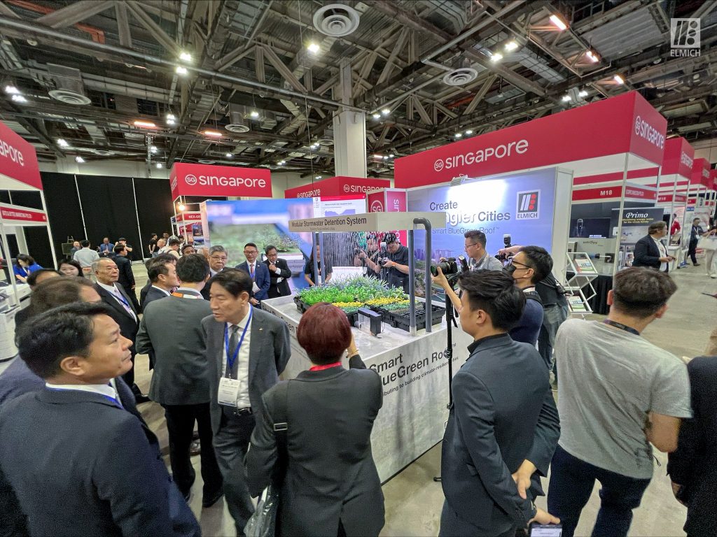 Create Spongier Cities | New Smart BlueGreen Roof™ at ArchXpo 2023